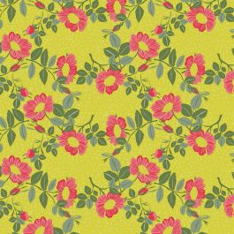 Nappe de table Captain Cook Wildflowers Celery (160cm)